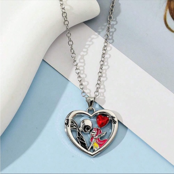 Disney | Jewelry | Disneys The Nightmare Before Christmas Necklace Jack ...